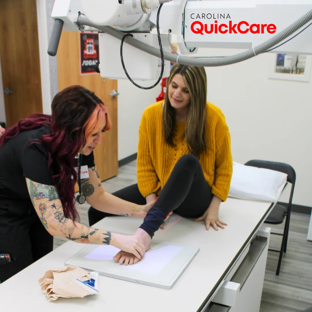Sprained Ankle: When to Go to Urgent Care | Carolina QuickCare